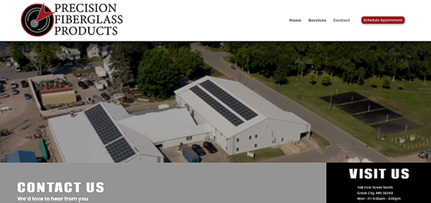 Contact - Precision Fiberglass Products LTD.