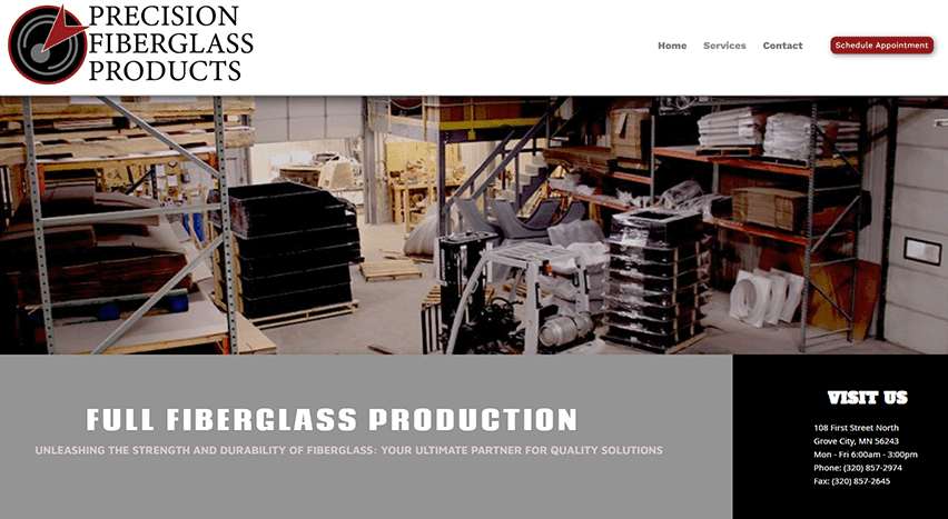Services - Precision Fiberglass Products LTD.